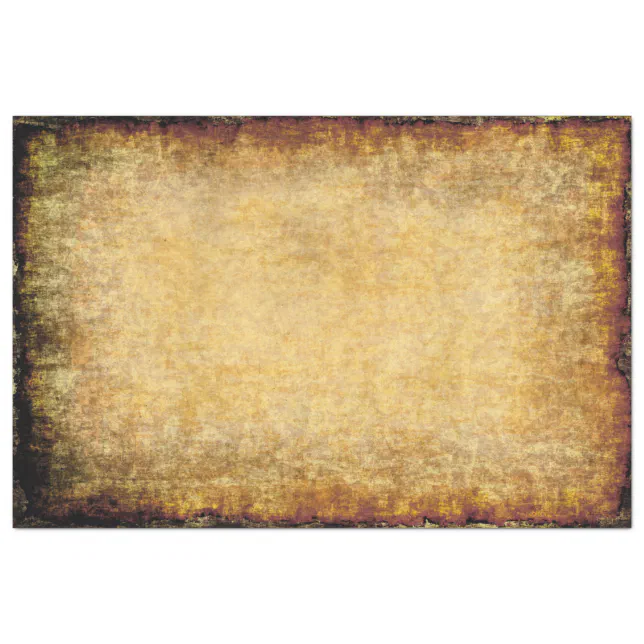 Rustic Gold Brown Texture Background lg Decoupage Tissue Paper | Zazzle