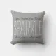 Rustic Gray Sparkle Throw Pillow | Zazzle