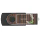 Rustic Green Butterfly Personalized Flash Drive | Zazzle