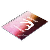 Rustic Gymnastics Spiral Photo Notebook | Zazzle