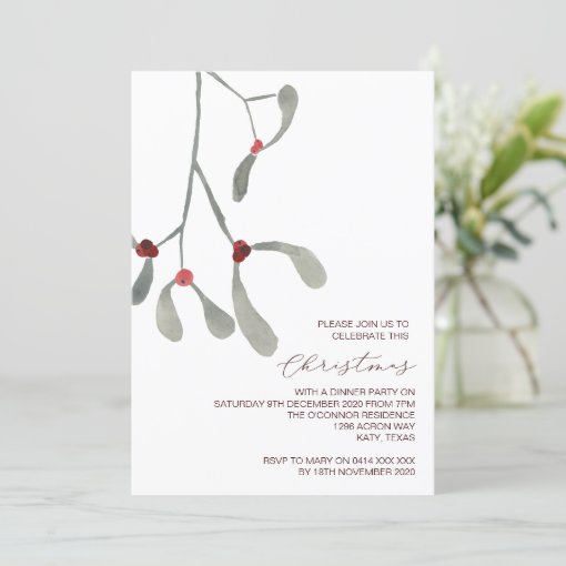 Rustic Holiday and Christmas Invitations | Zazzle