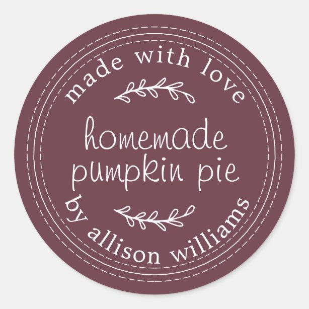 Pie Stickers - 100% Satisfaction Guaranteed | Zazzle