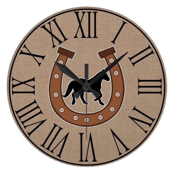 Western Wall Clocks | Zazzle