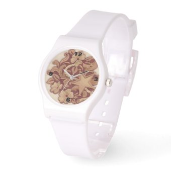 rustic horseshoe cowboy western country floral watch | Zazzle