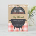 Rustic I DO bbq invitation | Zazzle