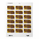 Rustic Jar Sunflower Wood Address Labels Stickers | Zazzle