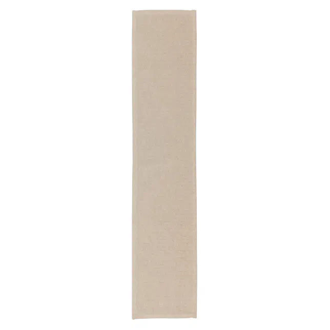 Rustic Kraft Paper Blank Template Custom Short Table Runner | Zazzle