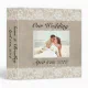 Rustic Lace & Burlap Look Wedding Album Binder | Zazzle