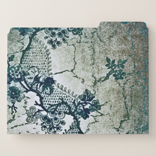 Rustic,lace,floral,victorian,gothic,wallpaper,bell File Folder | Zazzle
