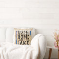Rustic Lake House Throw Pillow | Zazzle