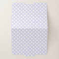 Rustic Lavender Gingham Pattern File Folder | Zazzle