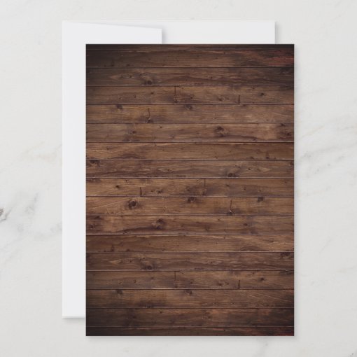 Rustic Leaf String lights Wedding Invitation | Zazzle