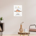 Rustic Locally Grown Farm Barn Baby Shower Welcome Poster | Zazzle