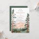 Rustic Luxe Mountains Trees Landscape Wedding | Invitation | Zazzle