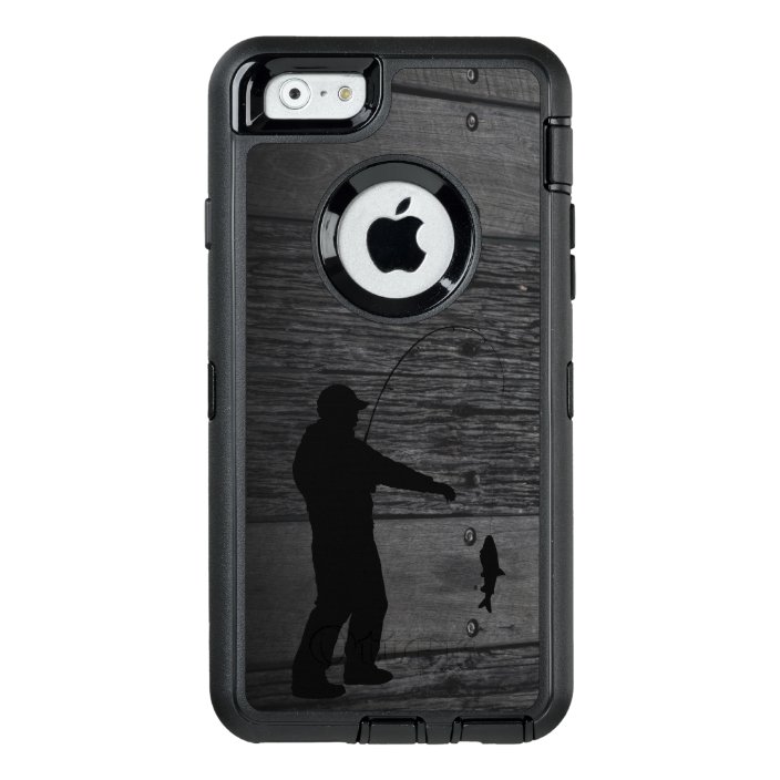 Rustic Man Fishing Phone Case | Zazzle.com
