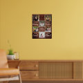 Rustic Memorial Remembrance Photo Keepsake Funeral Poster | Zazzle