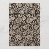 Rustic Modern We Do Script Wedding Menu Card | Zazzle