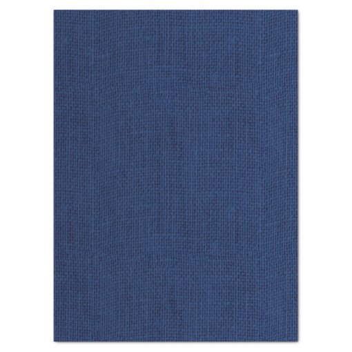 Rustic Navy Blue Burlap Texture Tissue Paper | Zazzle