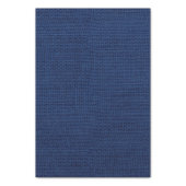 Rustic Navy Blue Burlap Texture Tissue Paper | Zazzle