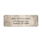 Rustic Pale Wood w/ Lights, "Love" Wedding 3 Label | Zazzle.com