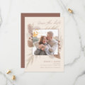 Rustic Photo Fall Wedding Save The Date | Zazzle