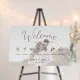 Rustic Photo Wedding Timeline Welcome Sign | Zazzle