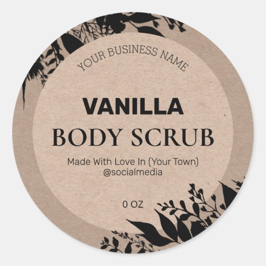 Rustic Product Labels | Zazzle.com