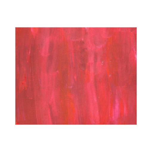 Rustic Red Abstract Canvas Print | Zazzle