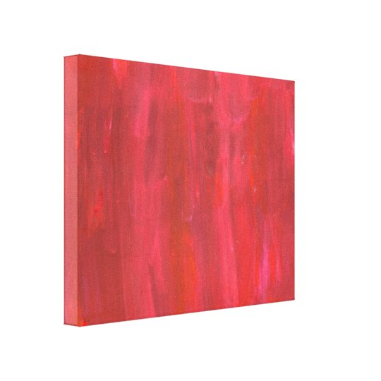 Rustic Red Abstract Canvas Print | Zazzle.com