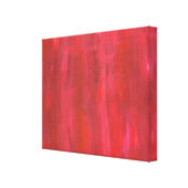 Rustic Red Abstract Canvas Print | Zazzle