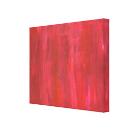 Rustic Red Abstract Canvas Print | Zazzle