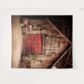 Rustic Red Barn Door Hanging Tapestry | Zazzle