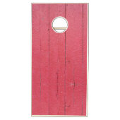 Rustic Red Barn Wood Cornhole Set | Zazzle