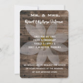 Rustic & Romantic Vow Renewal Invitation | Zazzle