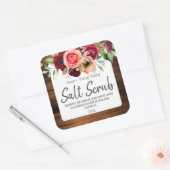 Rustic Salt Scrub Labels | Zazzle