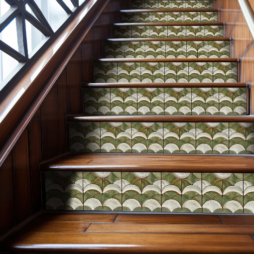 Rustic Scales Faux Relief Ceramic Tile | Zazzle