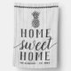 Rustic Shiplap Home Sweet Home Pineapple House Flag | Zazzle