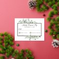 Rustic Southern Cotton Boll Botanical Wedding RSVP Foil Invitation ...