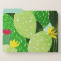 Rustic Summer Greenery Succulent Glitter File Folder | Zazzle