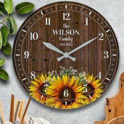 Wall Clocks | Zazzle