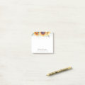 Rustic Sunflower Bloom | Floral Custom Post-it Notes | Zazzle