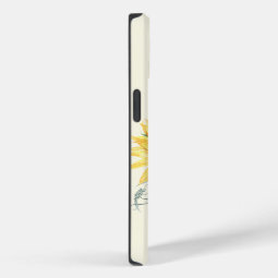 Rustic Sunflower Eucalyptus Greenery Personalized Case-Mate iPhone Case ...