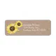 Rustic Sunflowers Address Label | Zazzle