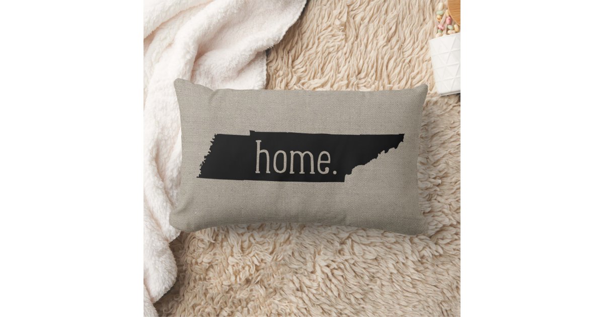 Rustic Tennessee Home State Throw Pillow | Zazzle