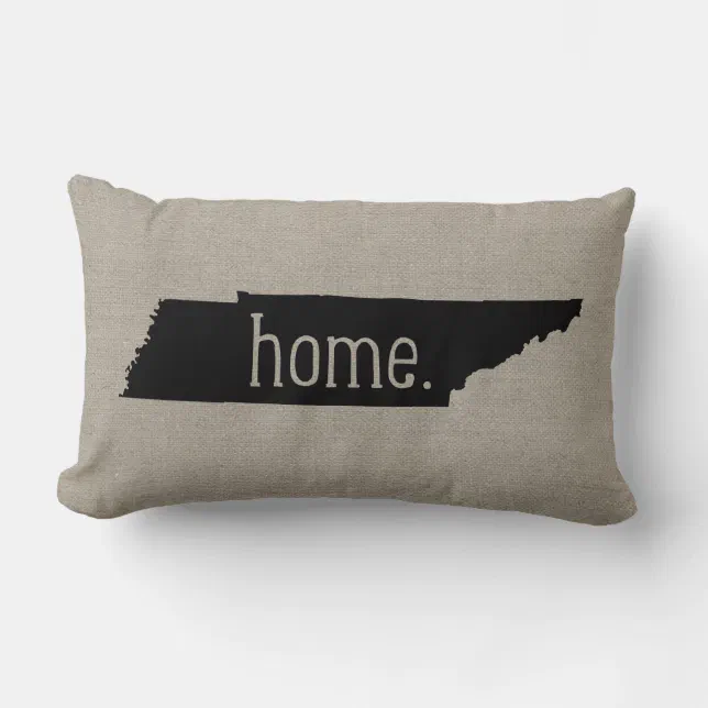Rustic Tennessee Home State Throw Pillow | Zazzle