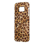 Rustic Texture Leopard Print Case-Mate Samsung Galaxy Case | Zazzle