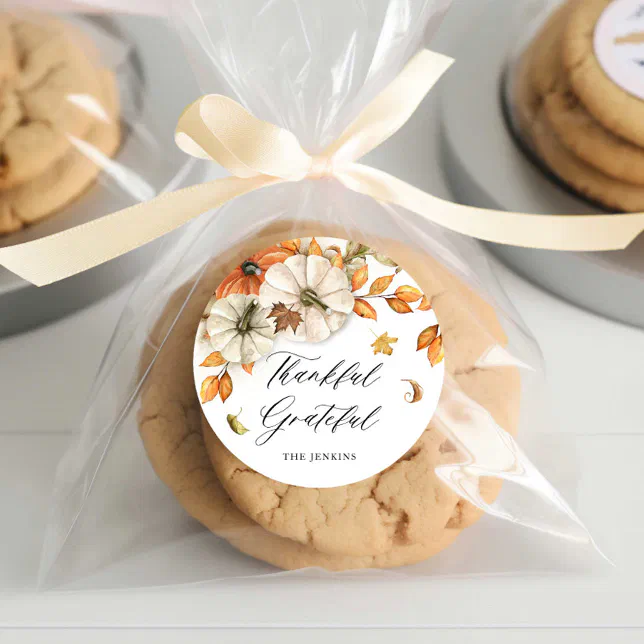 Rustic Thanksgiving Family Stickers | Zazzle