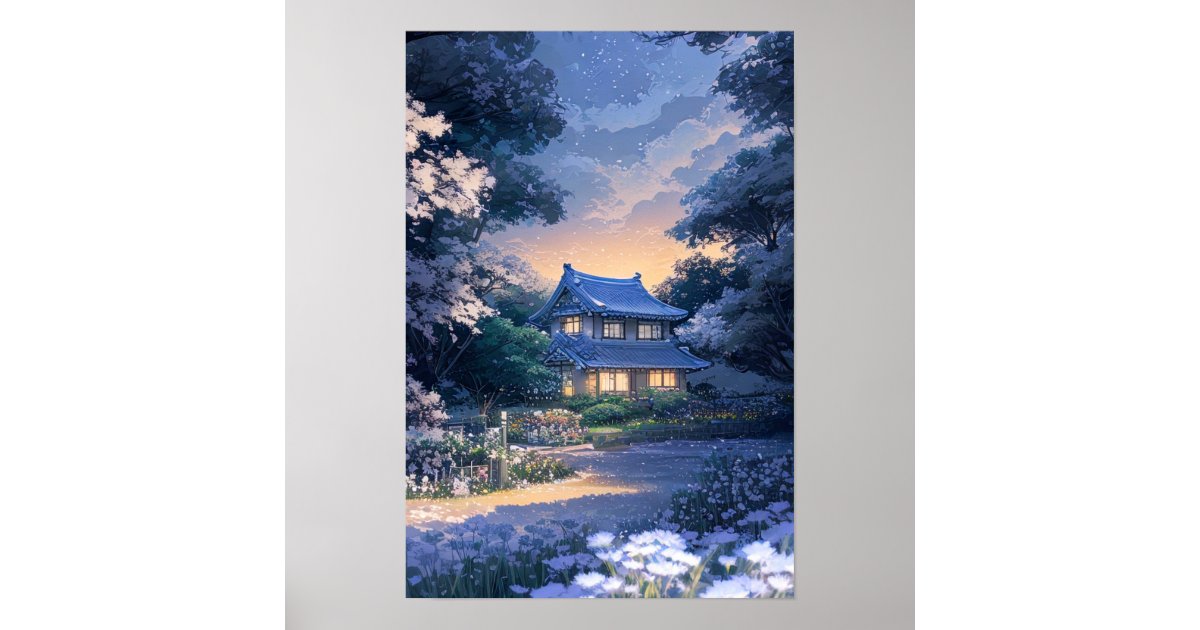 Rustic Tranquility Poster | Zazzle