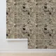 Rustic Vintage Newspaper Patchwork Collage (1) Wallpaper | Zazzle
