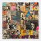 Rustic Vintage Newspaper Patchwork Collage (7) Wallpaper | Zazzle